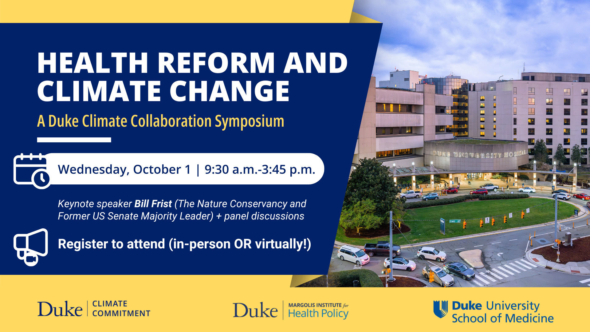 Health Reform and Climate Change: A Duke Climate Collaboration Symposium | The Nicholas ...