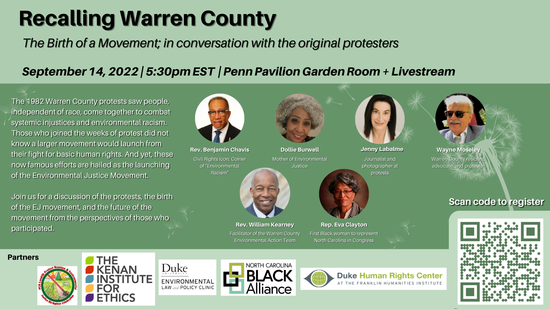 Recalling Warren County: Discussing the Birth of a Movement | The ...