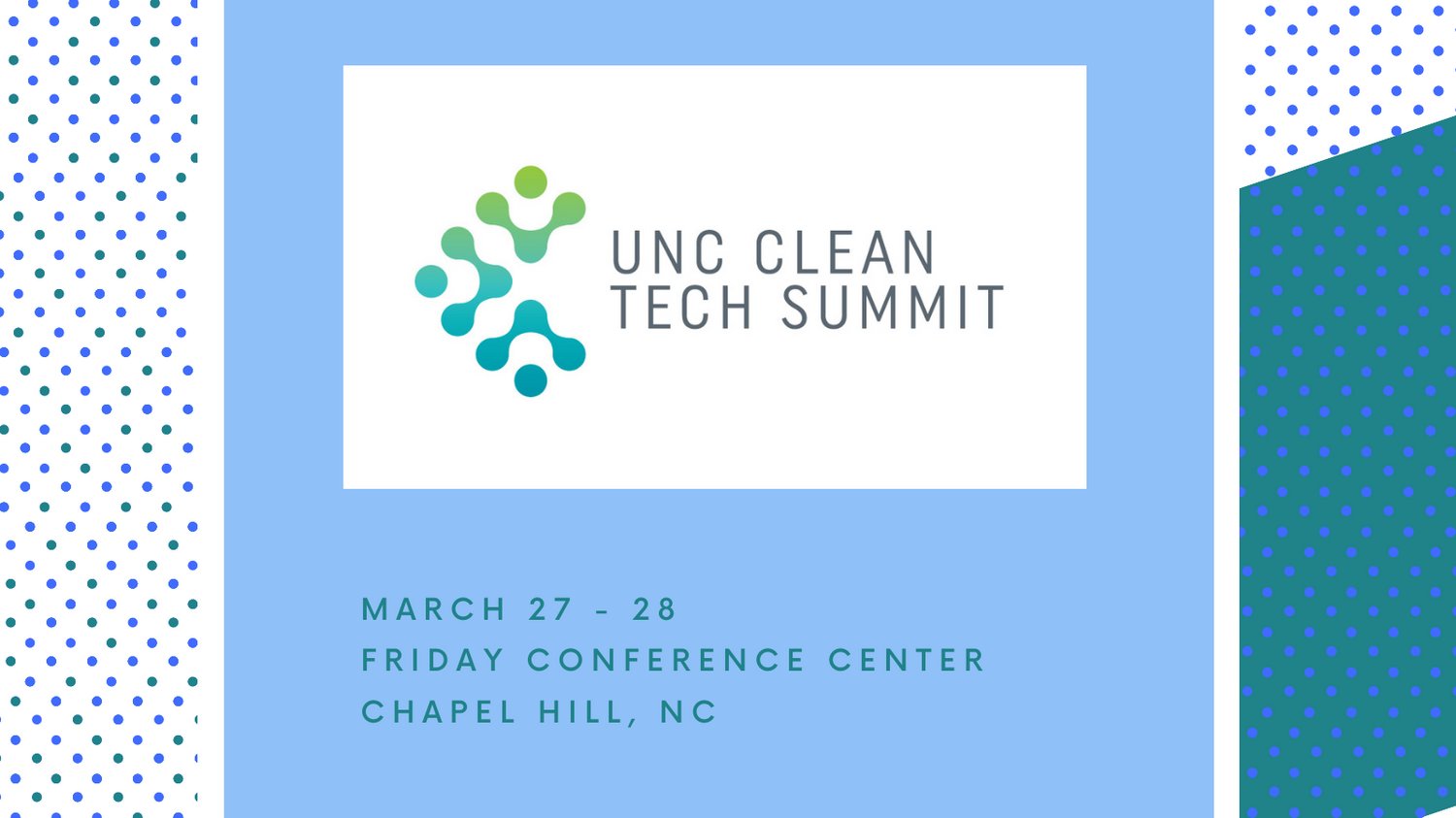 2023 UNC Cleantech Summit | The Nicholas Institute for Energy ...